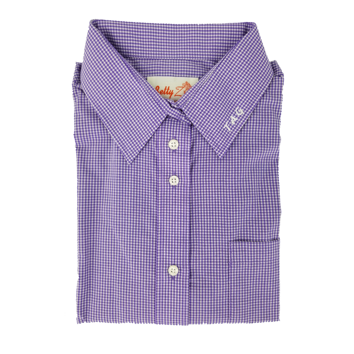 Betty Z Amethyst Girls Broadcloth Shirt – Fraylich School Uniforms